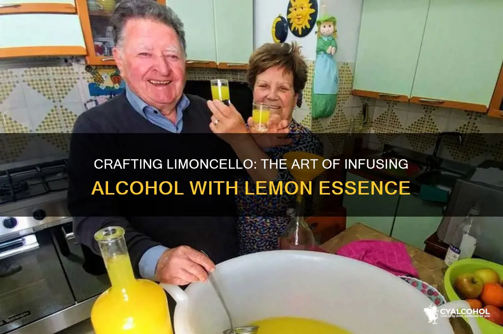Crafting Limoncello: The Art Of Infusing Alcohol With Lemon Essence ...