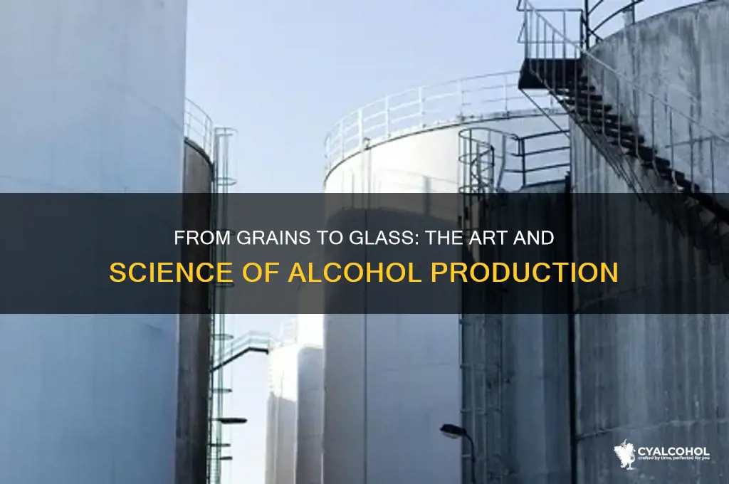 From Grains To Glass: The Art And Science Of Alcohol Production | CyAlcohol