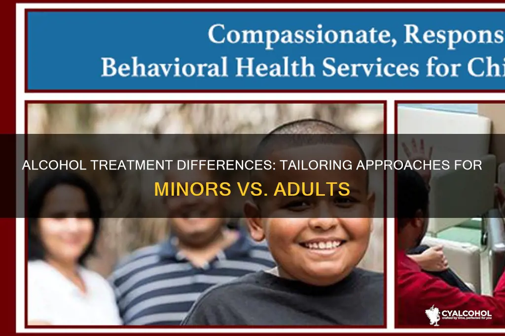 Alcohol Treatment Differences: Tailoring Approaches For Minors Vs ...