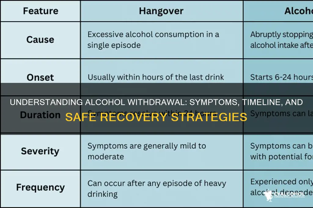 Understanding Alcohol Withdrawal: Symptoms, Timeline, And Safe Recovery ...