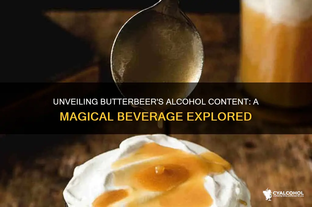 Unveiling Butterbeer's Alcohol Content: A Magical Beverage Explored ...