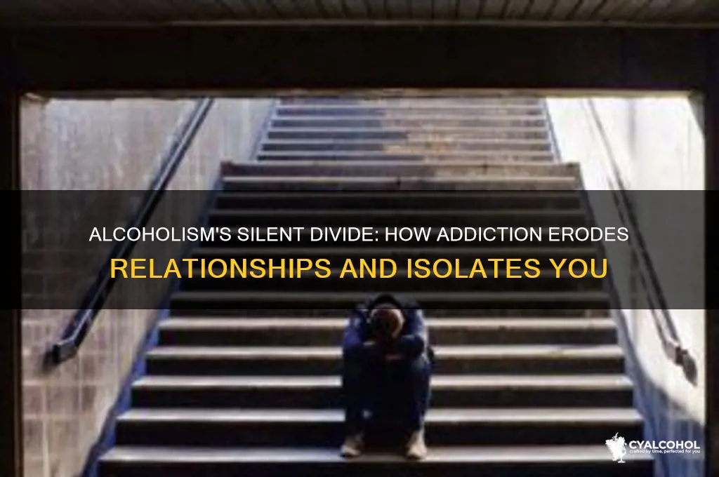 Alcoholism's Silent Divide: How Addiction Erodes Relationships And ...