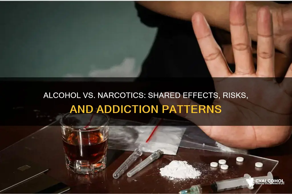 Alcohol Vs. Narcotics: Shared Effects, Risks, And Addiction Patterns ...