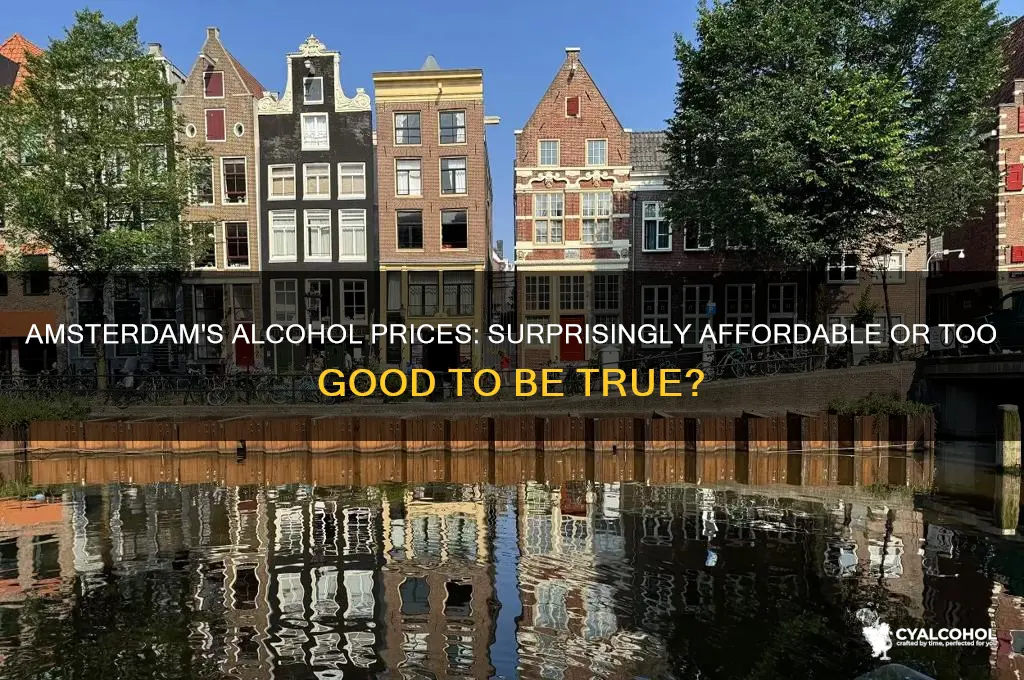 Amsterdam's Alcohol Prices: Surprisingly Affordable Or Too Good To Be ...