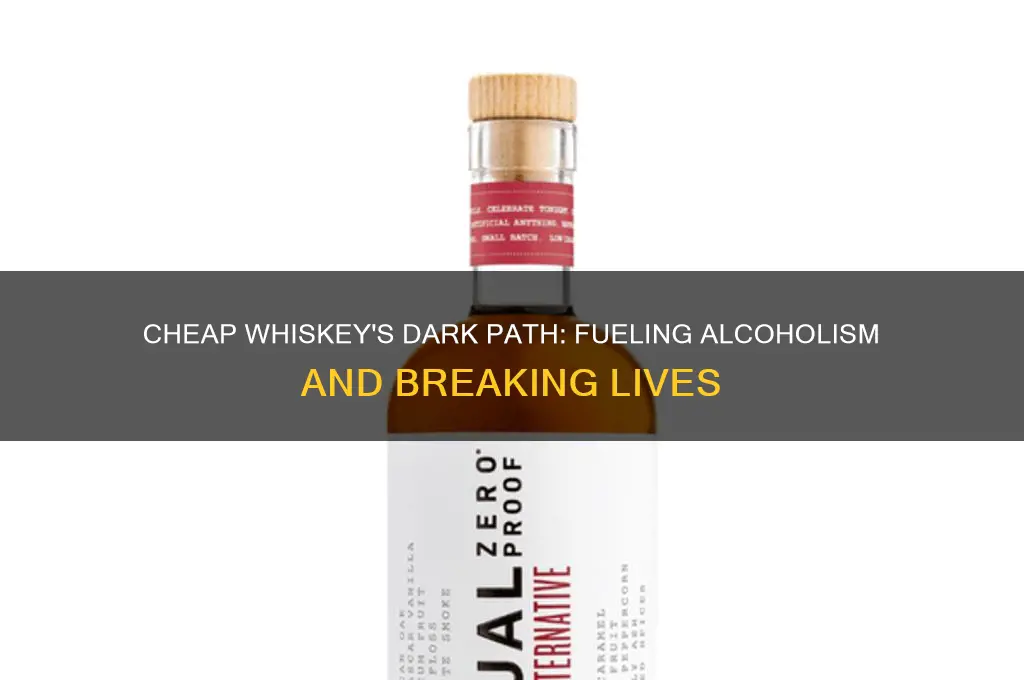 Cheap Whiskey's Dark Path: Fueling Alcoholism And Breaking Lives ...