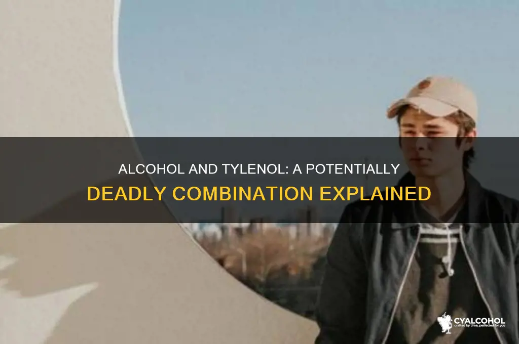 Alcohol And Tylenol: A Potentially Deadly Combination Explained | CyAlcohol