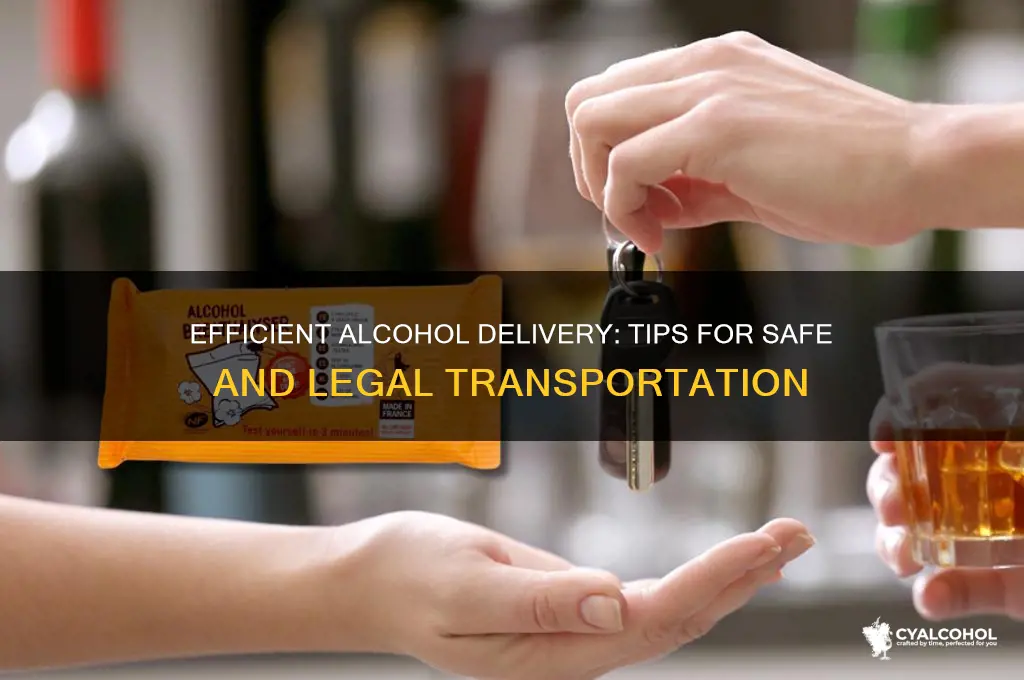 Efficient Alcohol Delivery: Tips For Safe And Legal Transportation ...