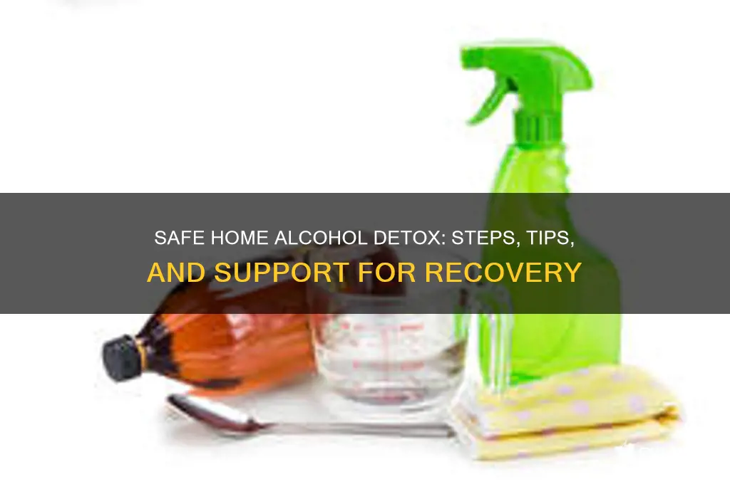 Safe Home Alcohol Detox: Steps, Tips, And Support For Recovery | CyAlcohol