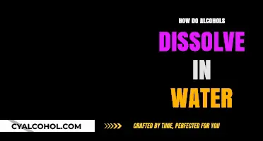 Understanding Alcohol Solubility: How Alcohols Dissolve In Water ...