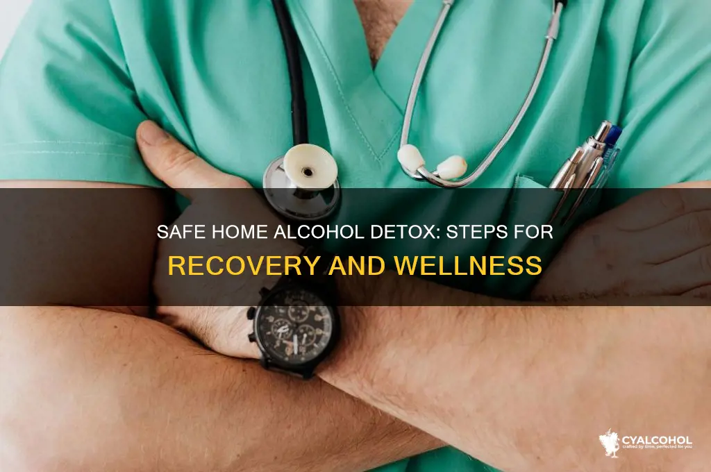 Safe Home Alcohol Detox: Steps For Recovery And Wellness | CyAlcohol