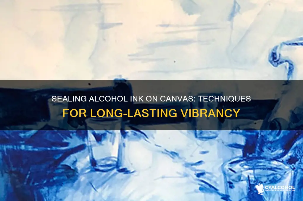 Sealing Alcohol Ink On Canvas: Techniques For Long-Lasting Vibrancy ...