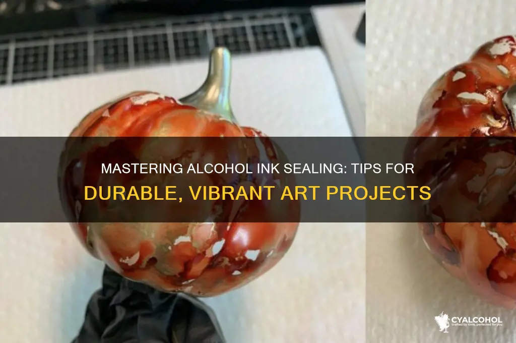 Mastering Alcohol Ink Sealing: Tips For Durable, Vibrant Art Projects ...