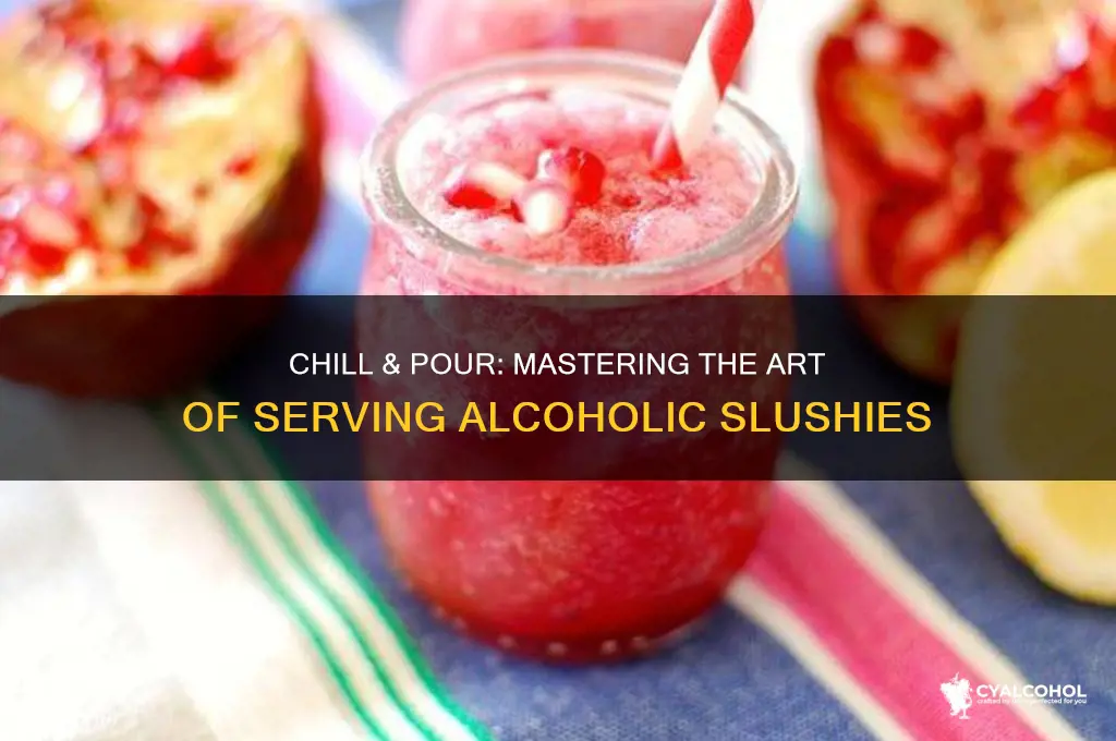 Chill & Pour: Mastering The Art Of Serving Alcoholic Slushies | CyAlcohol