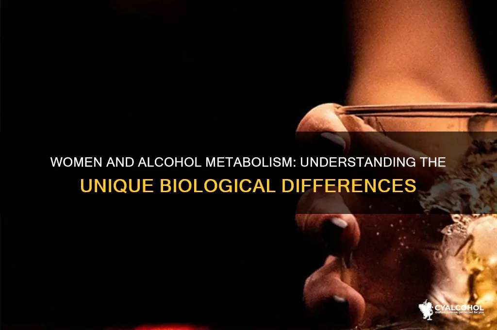 Women And Alcohol Metabolism: Understanding The Unique Biological ...