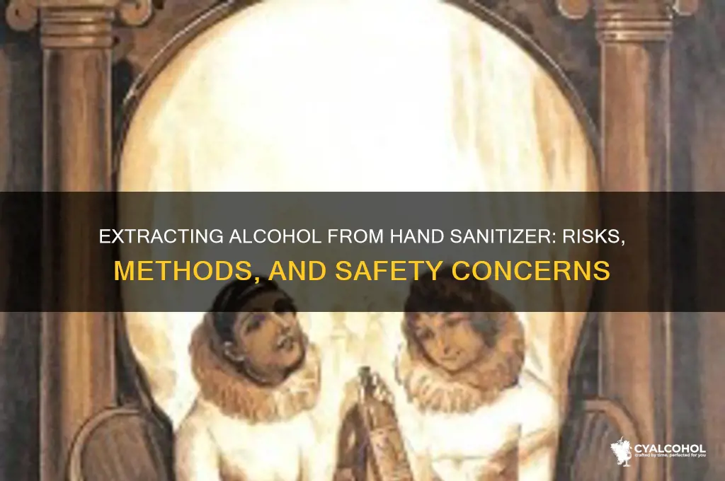 Extracting Alcohol From Hand Sanitizer: Risks, Methods, And Safety ...