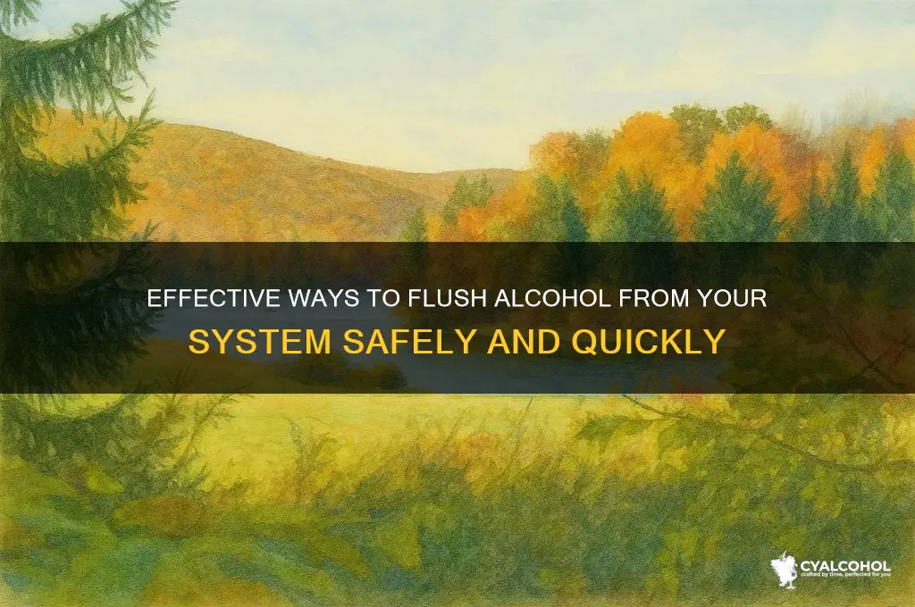 Effective Ways To Flush Alcohol From Your System Safely And Quickly ...