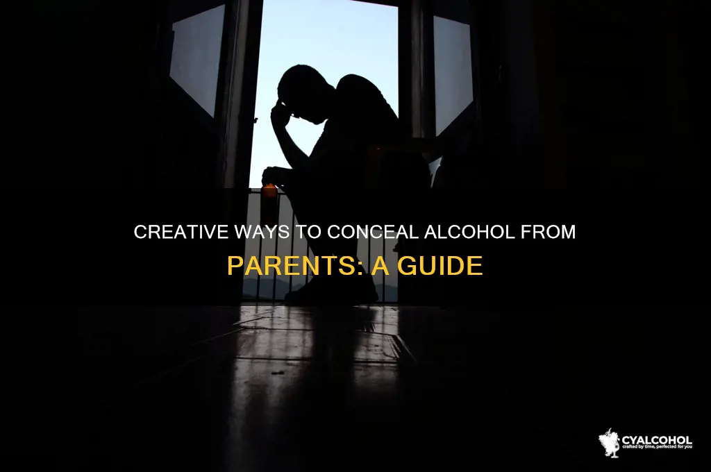 Creative Ways To Conceal Alcohol From Parents: A Guide | CyAlcohol