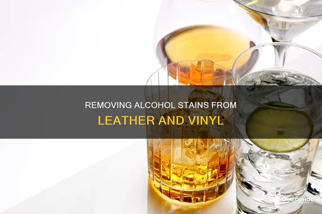 Removing Alcohol Stains From Leather And Vinyl | CyAlcohol
