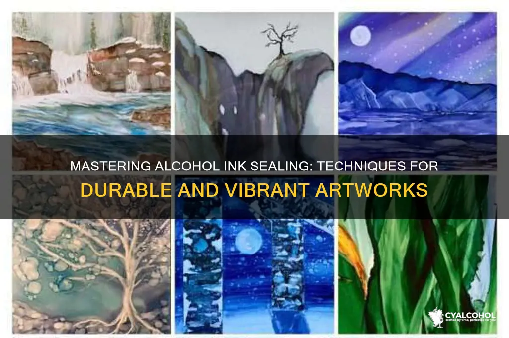Mastering Alcohol Ink Sealing: Techniques For Durable And Vibrant ...