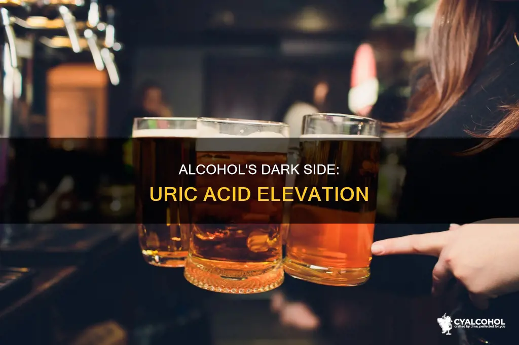 Alcohol's Dark Side: Uric Acid Elevation | CyAlcohol