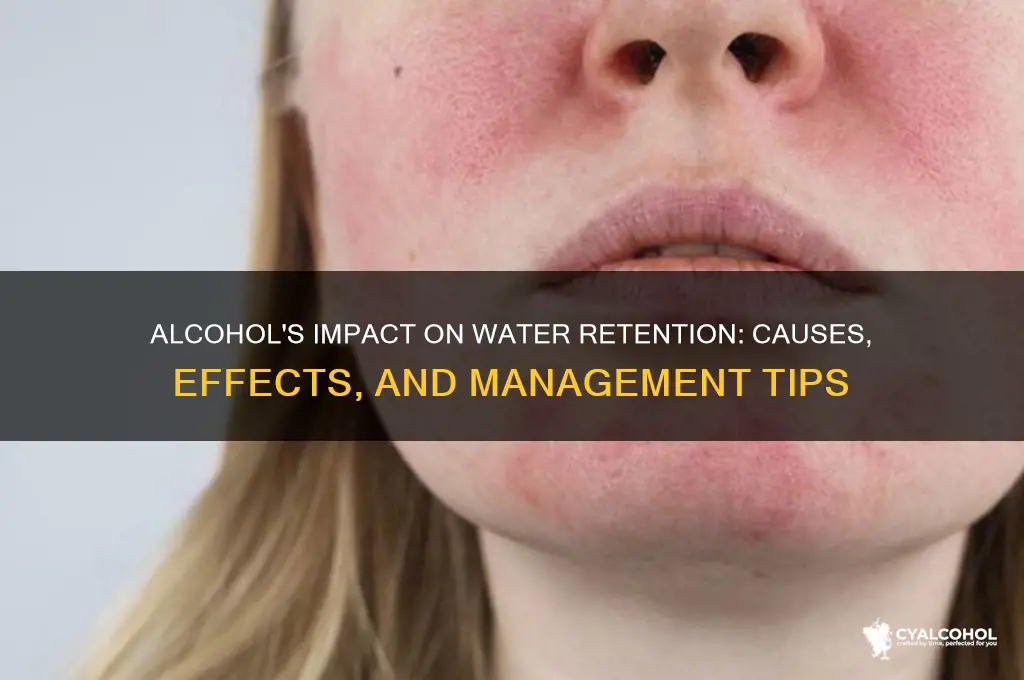 Alcohol's Impact On Water Retention: Causes, Effects, And Management ...