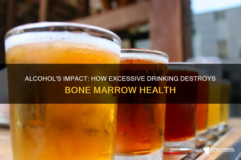 Alcohol's Impact: How Excessive Drinking Destroys Bone Marrow Health ...