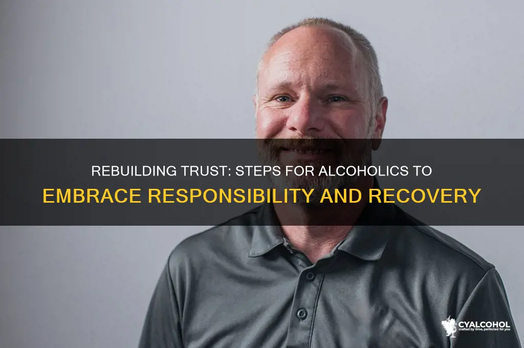 Rebuilding Trust: Steps For Alcoholics To Embrace Responsibility And ...