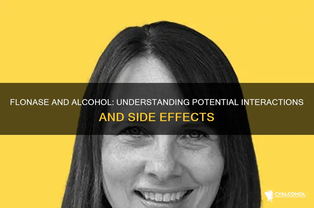 Flonase And Alcohol: Understanding Potential Interactions And Side ...