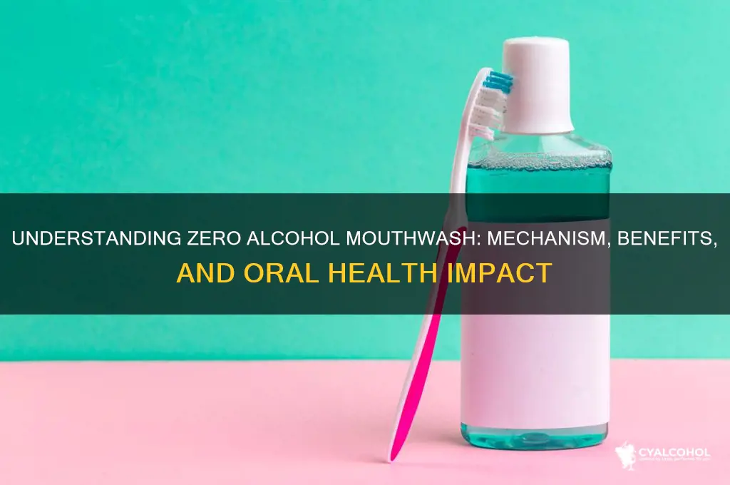 Understanding Zero Alcohol Mouthwash: Mechanism, Benefits, And Oral ...