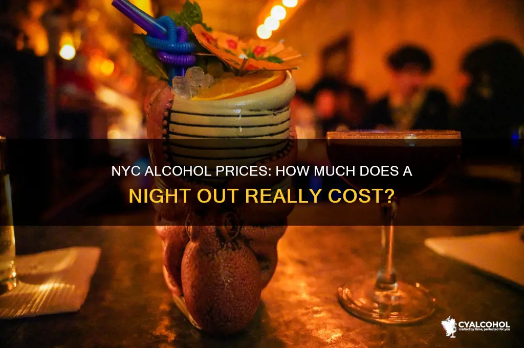 Nyc Alcohol Prices: How Much Does A Night Out Really Cost? | CyAlcohol