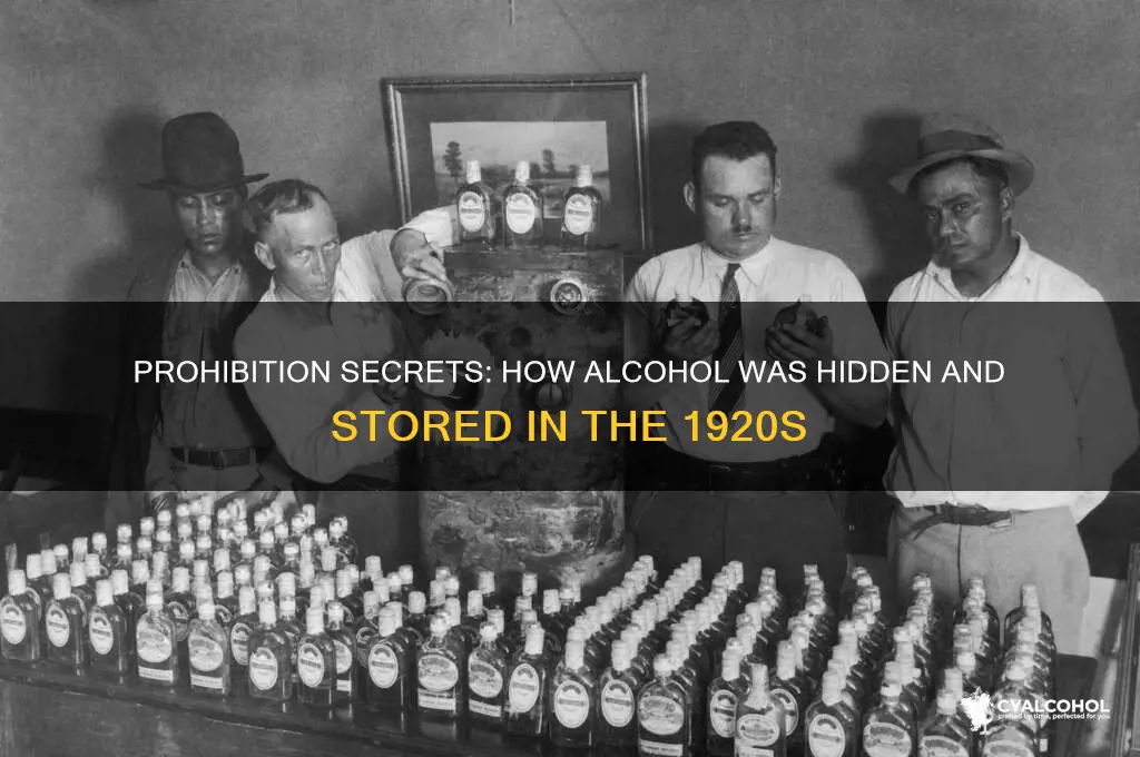 Prohibition Secrets: How Alcohol Was Hidden And Stored In The 1920S ...