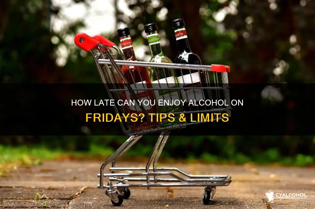 How Late Can You Enjoy Alcohol On Fridays? Tips & Limits | CyAlcohol