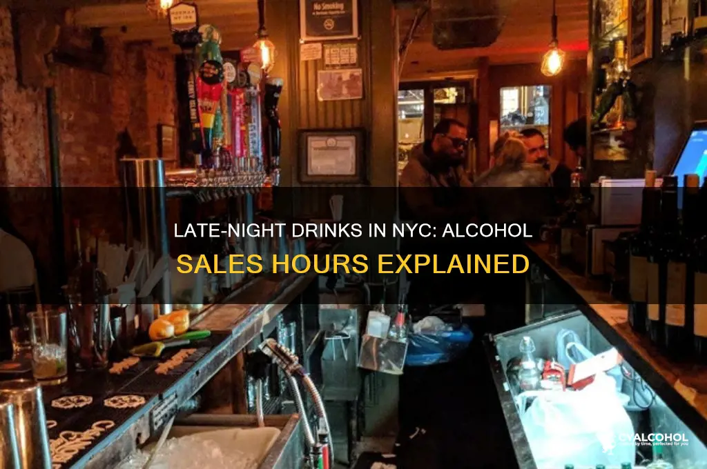 Late-Night Drinks In Nyc: Alcohol Sales Hours Explained | CyAlcohol