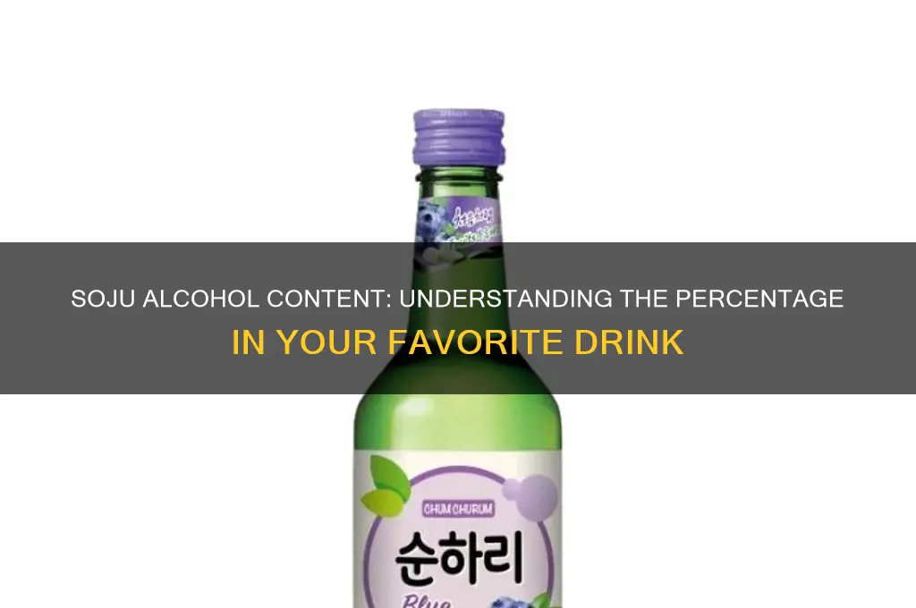 Soju Alcohol Content: Understanding The Percentage In Your Favorite ...
