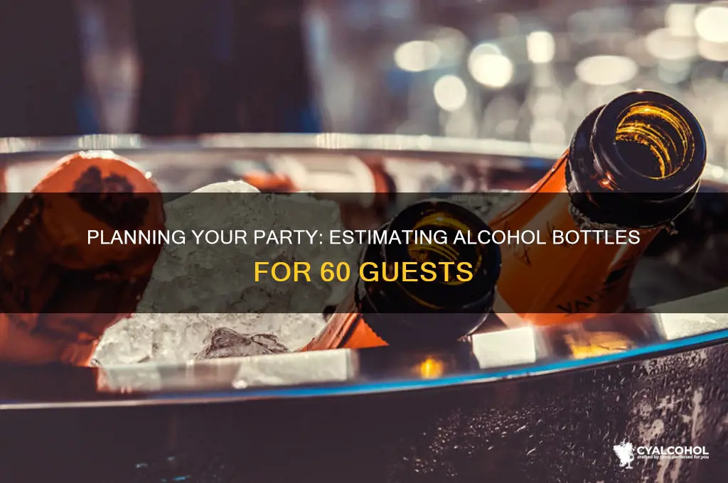 Planning Your Party: Estimating Alcohol Bottles For 60 Guests | CyAlcohol