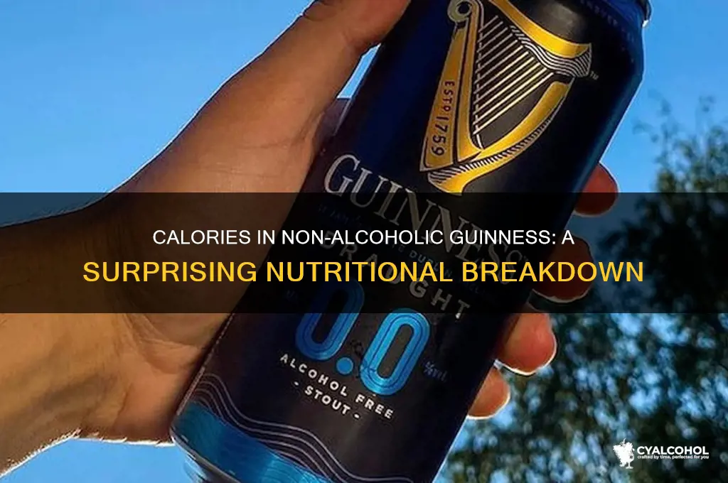 Calories In Non-Alcoholic Guinness: A Surprising Nutritional Breakdown ...