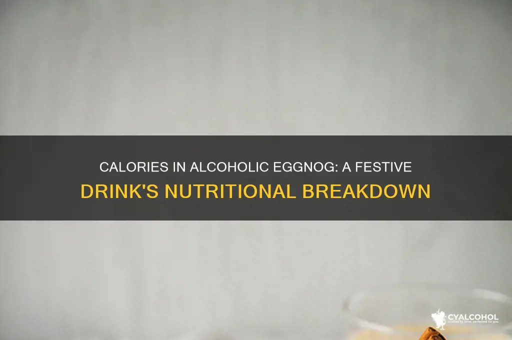 Calories In Alcoholic Eggnog: A Festive Drink's Nutritional Breakdown ...