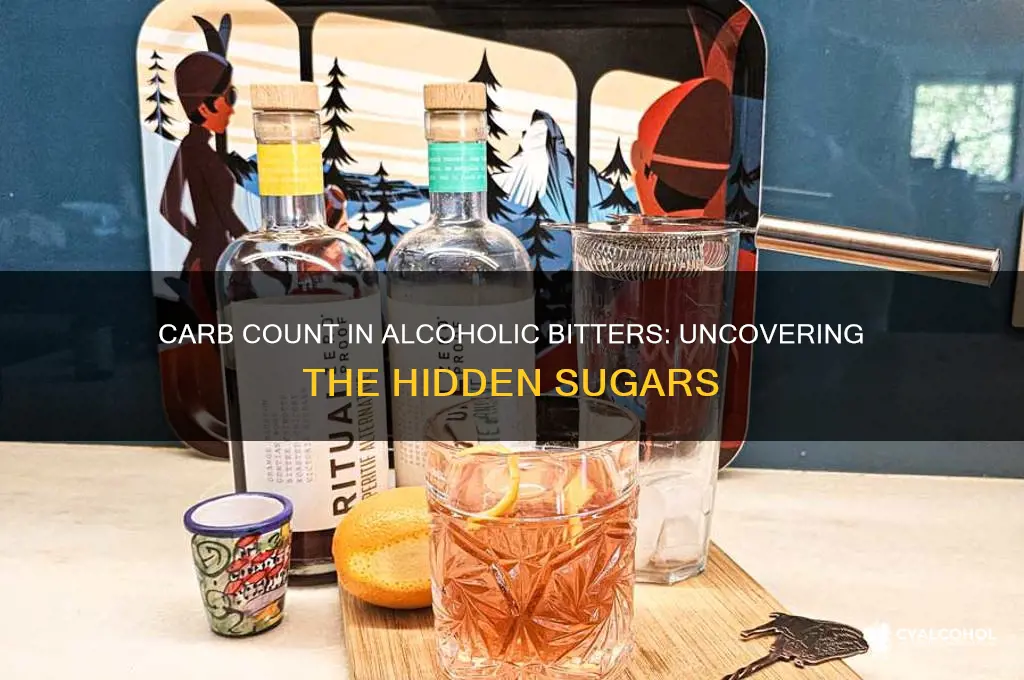 Carb Count In Alcoholic Bitters: Uncovering The Hidden Sugars | CyAlcohol