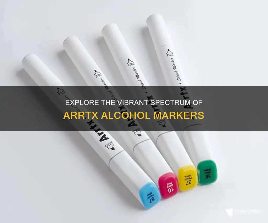 Explore The Vibrant Spectrum Of Arrtx Alcohol Markers | CyAlcohol