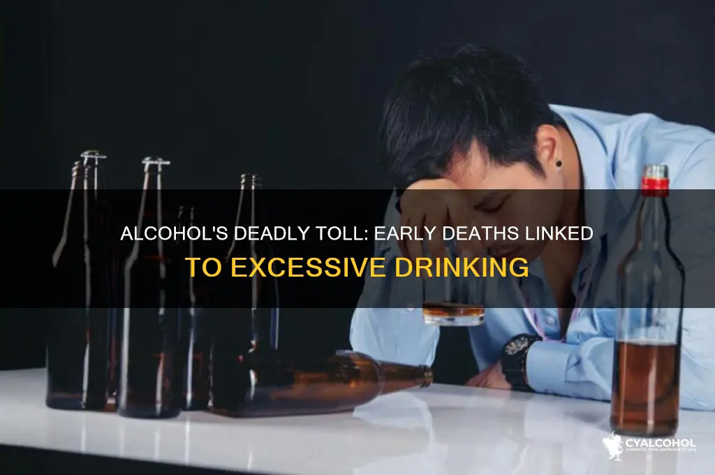 Alcohol's Deadly Toll: Early Deaths Linked To Excessive Drinking ...