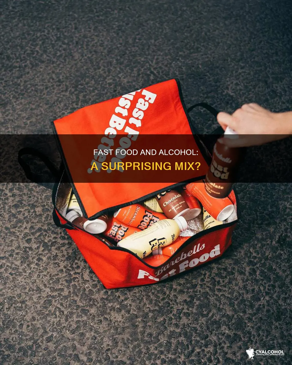 Fast Food And Alcohol: A Surprising Mix? | CyAlcohol