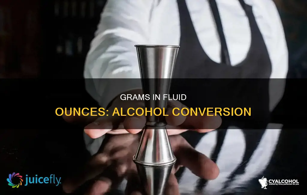 Grams In Fluid Ounces: Alcohol Conversion | CyAlcohol