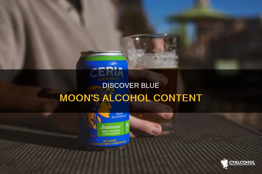 Discover Blue Moon's Alcohol Content | CyAlcohol
