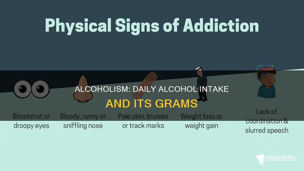Alcoholism: Daily Alcohol Intake And Its Grams | CyAlcohol