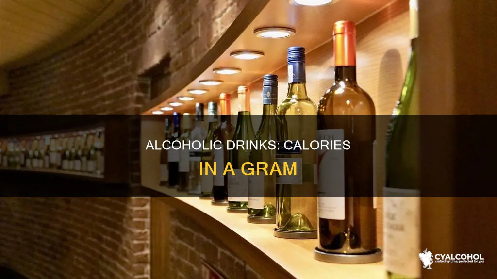 Alcoholic Drinks: Calories In A Gram | CyAlcohol