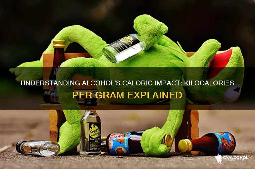 Understanding Alcohol's Caloric Impact: Kilocalories Per Gram Explained ...