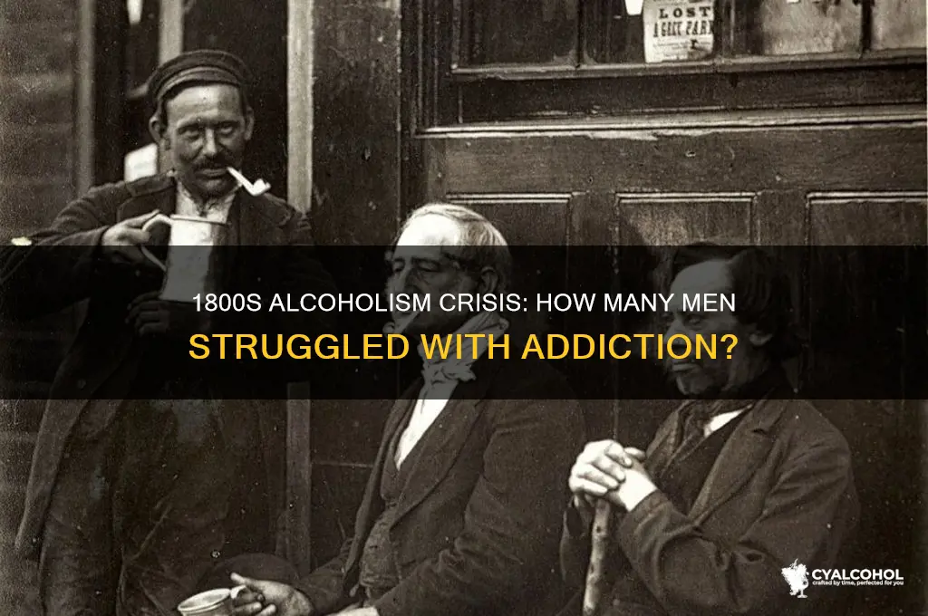 1800S Alcoholism Crisis: How Many Men Struggled With Addiction? | CyAlcohol
