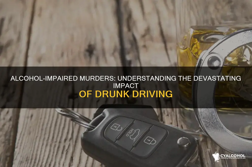 Alcohol-Impaired Murders: Understanding The Devastating Impact Of Drunk ...
