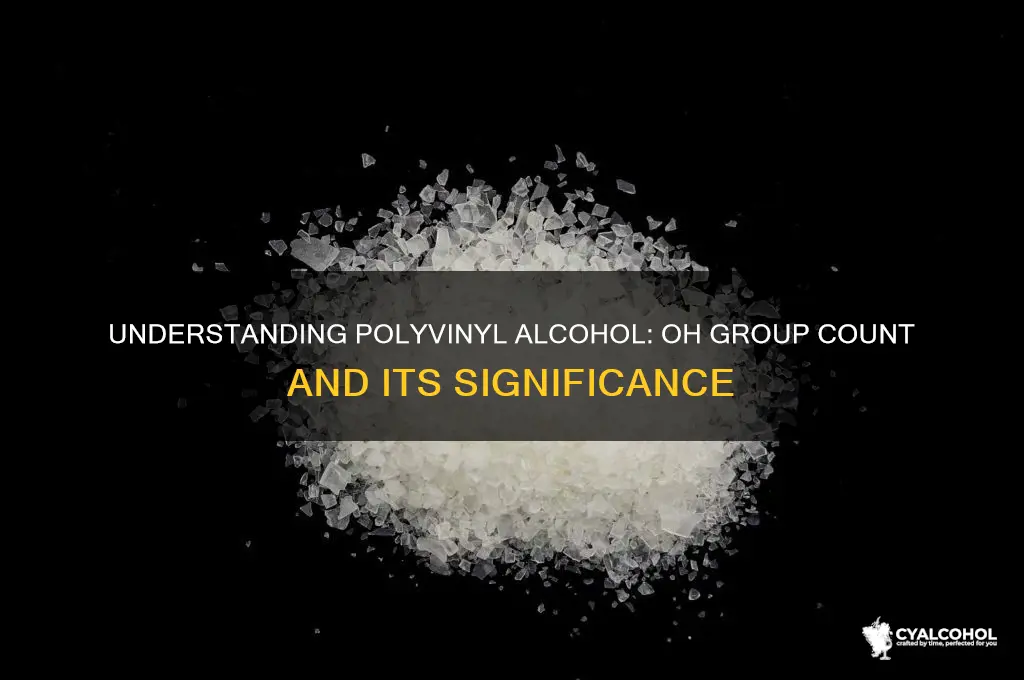 Understanding Polyvinyl Alcohol: Oh Group Count And Its Significance ...