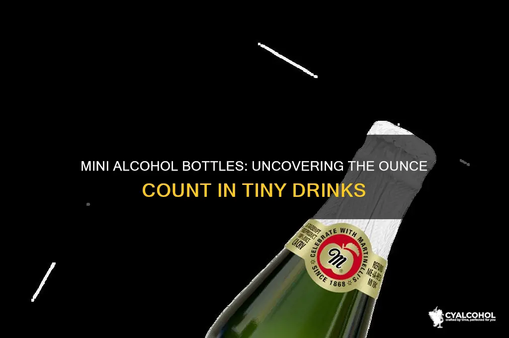 Mini Alcohol Bottles: Uncovering The Ounce Count In Tiny Drinks | CyAlcohol